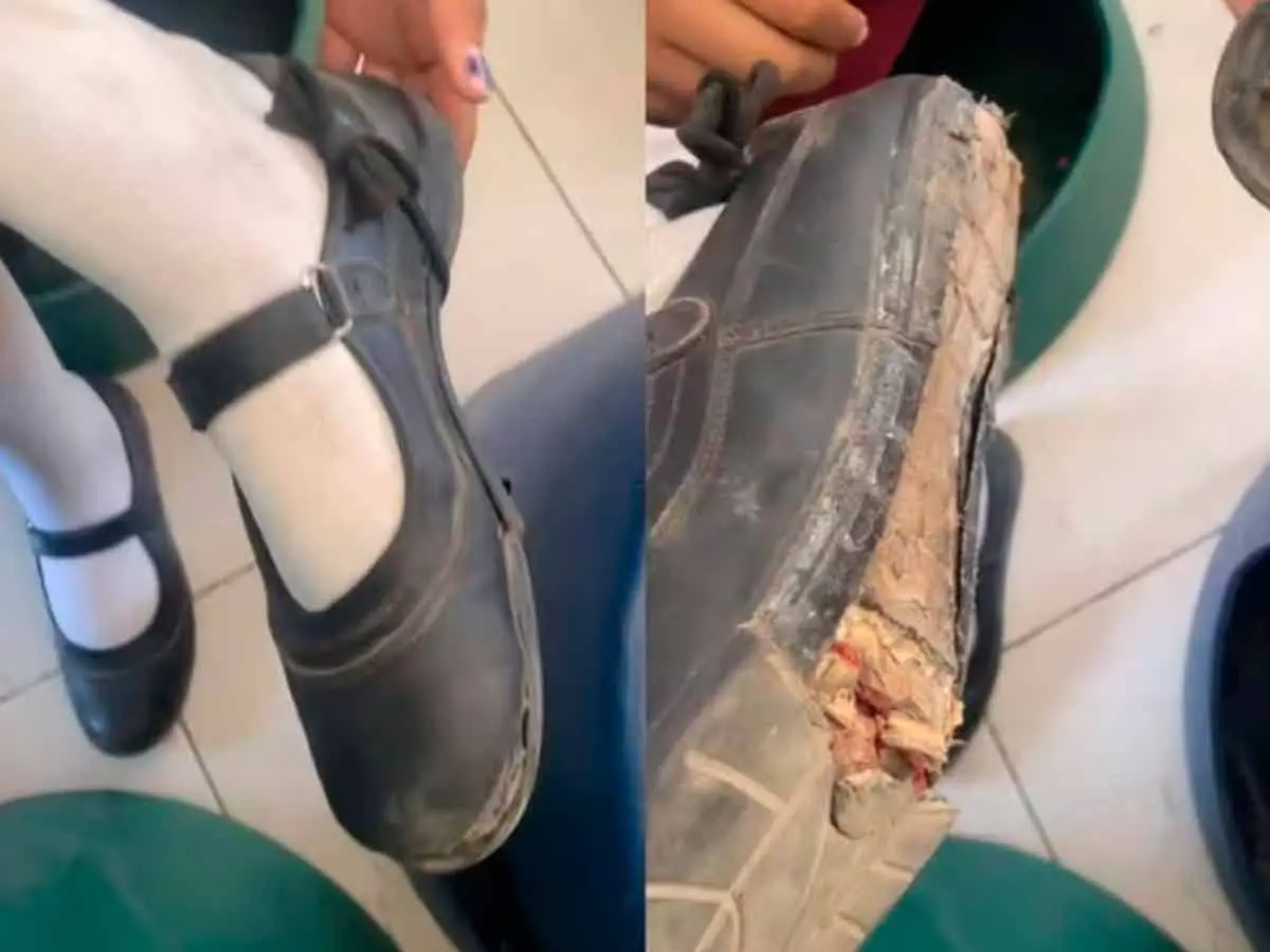 Estudiante de Yucatán encuentra ingeniosa solución para sus zapatos ...