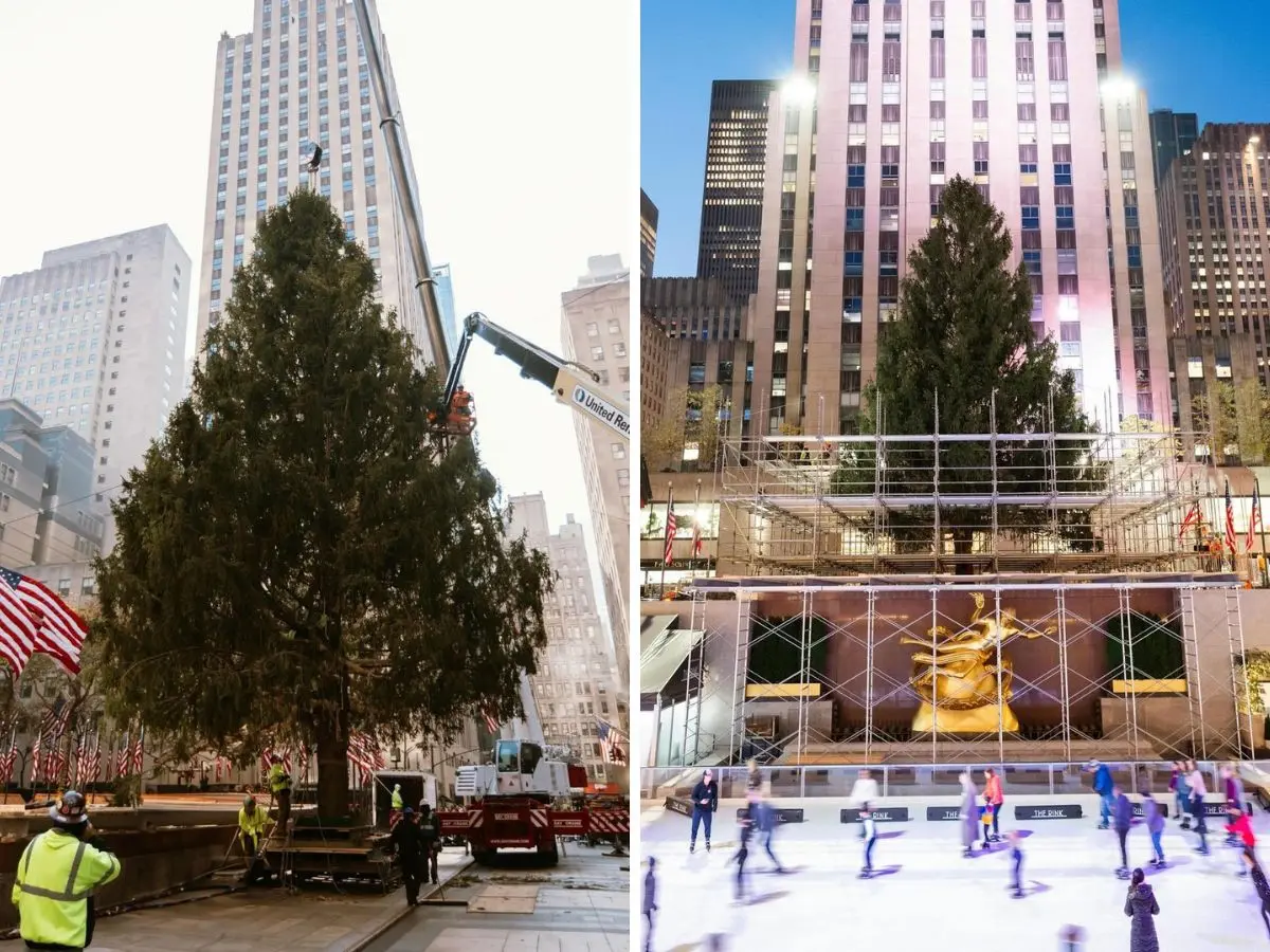 Árbol de Navidad Rockefeller Center historia y curiosidades