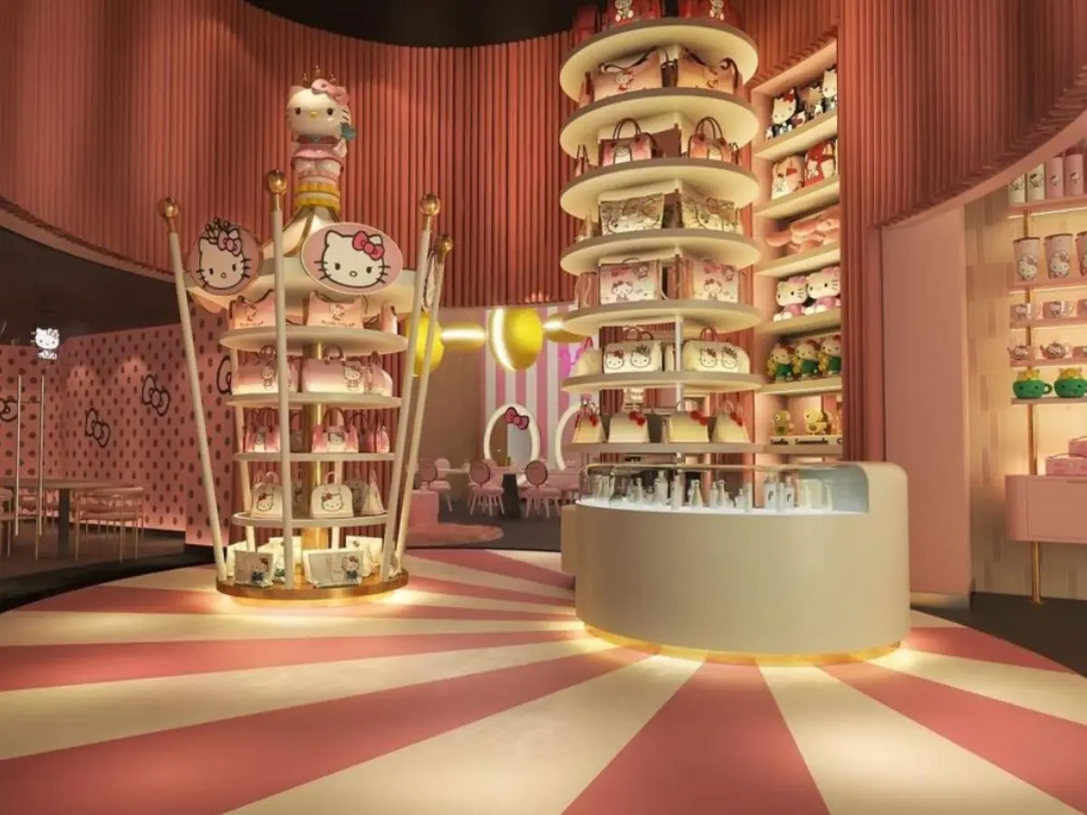 Hello Kitty salón de belleza en México primero de Sanrio