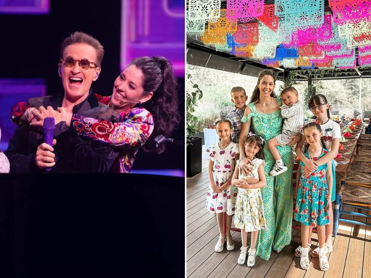 Ellos son los hijos de Emmanuel, el apoyo del cantante ante la ...