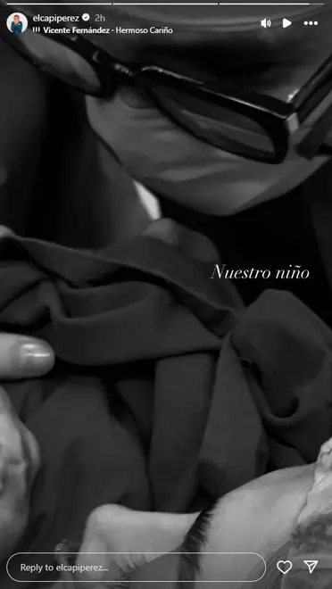 Nace el bebé de Capi Pérez y su esposa Itzel: "Un día histórico"