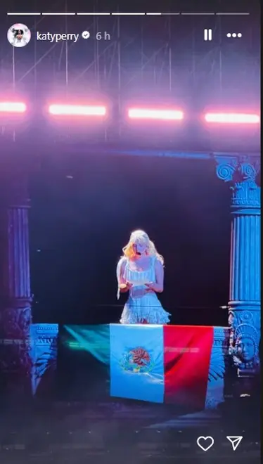 Katy Perry va al concierto de Lady Gaga en Estadio GNP y le dedica mensaje