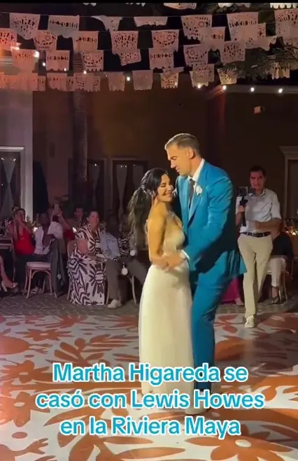 Martha Higareda se casó con Lewis Howes; así fue su boda en la Riviera Maya