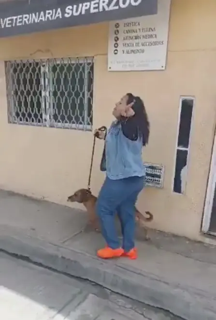 VIDEO: 'Lady Popo' rechaza recoger excremento de su perro y grita que ...