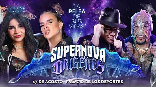 El box y entretenimiento se fusionan en Supernova Strickers Orígenes