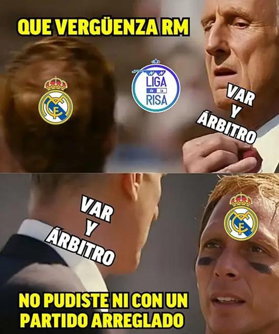 Los memes y el Barcelona no perdonan al Real Madrid