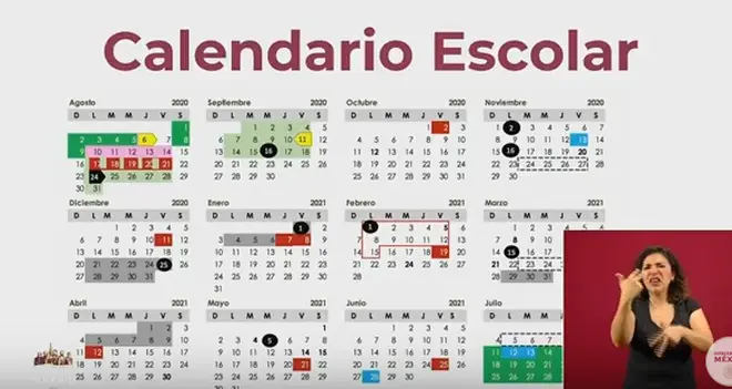 SEP da a conocer el calendario escolar 2020-2021