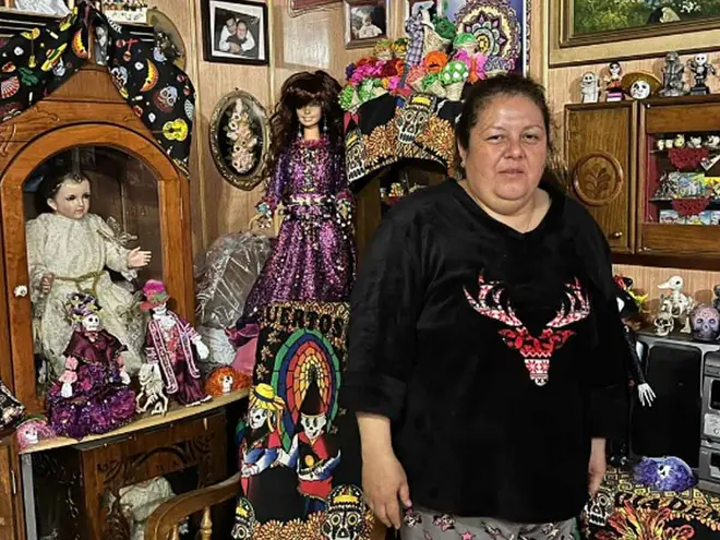 Día de Muertos en Mixquic: La ofrenda de Guadalupe Cristalinas reúne ...