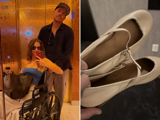 Barbara Palvin desfiló con un pie fracturado en Victoria’s Secret