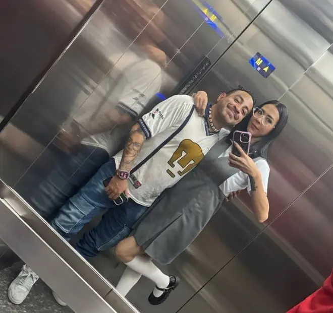 Luis Fernando Peña y su esposa reviven a Ulises y Renata de "Amarte duele"