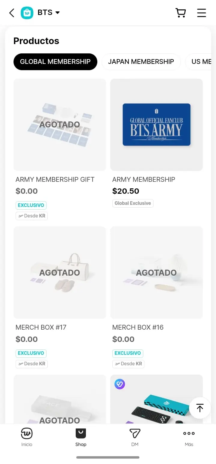 Army membership qué es, precio, beneficios y por qué tenerla boletos BTS
