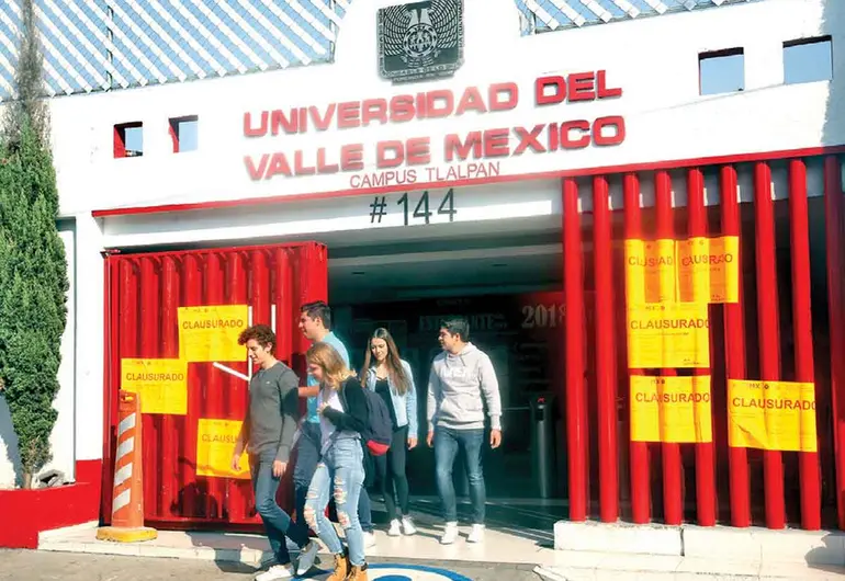 44 por ciento de los estudiantes en la Universidad del Valle de México ...