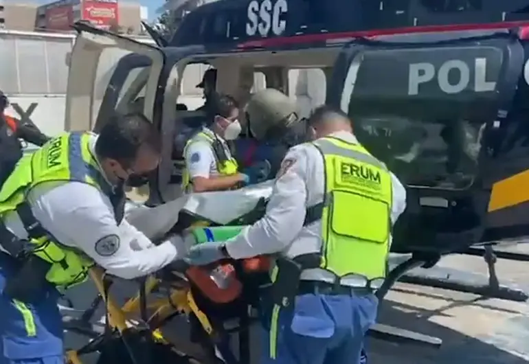 Niña toma sosa cáustica y se intoxica, la llevan en helicóptero a ...