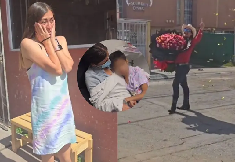 VIDEO: "Flores El Patrón" le entrega ramo a la mamá de Mildred, la niña que murió de cáncer