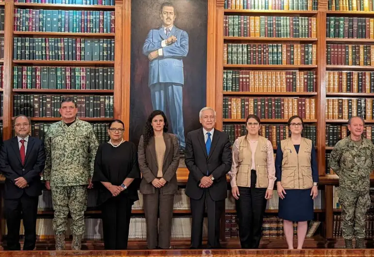 Observadores de la OEA se reúnen con Gabinete de Seguridad previo a ...
