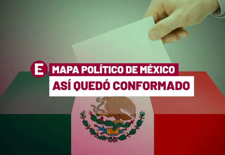 Mapa electoral de México 2024: así quedó gobernador por cada estado