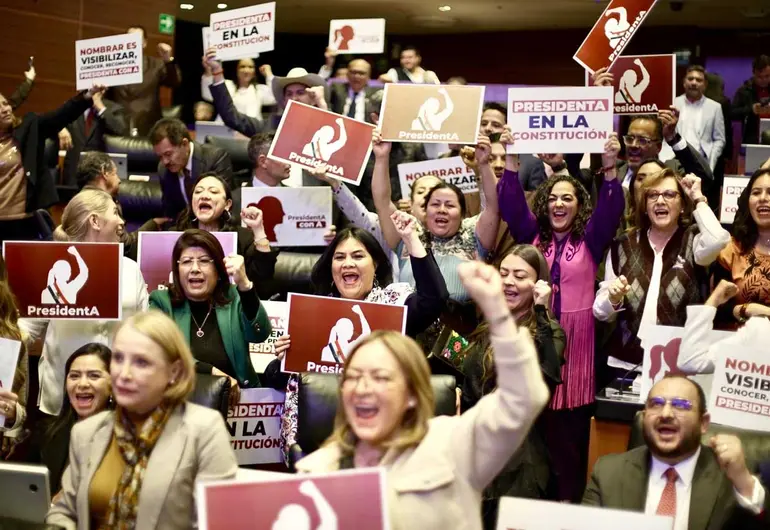 Presidenta ya es una palabra incluida en la Constitución