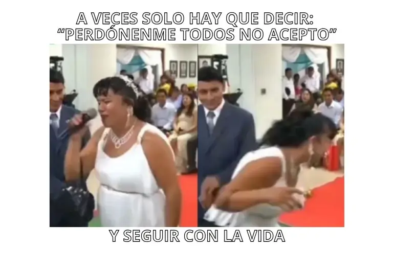 Perdónenme todos no acepto memes