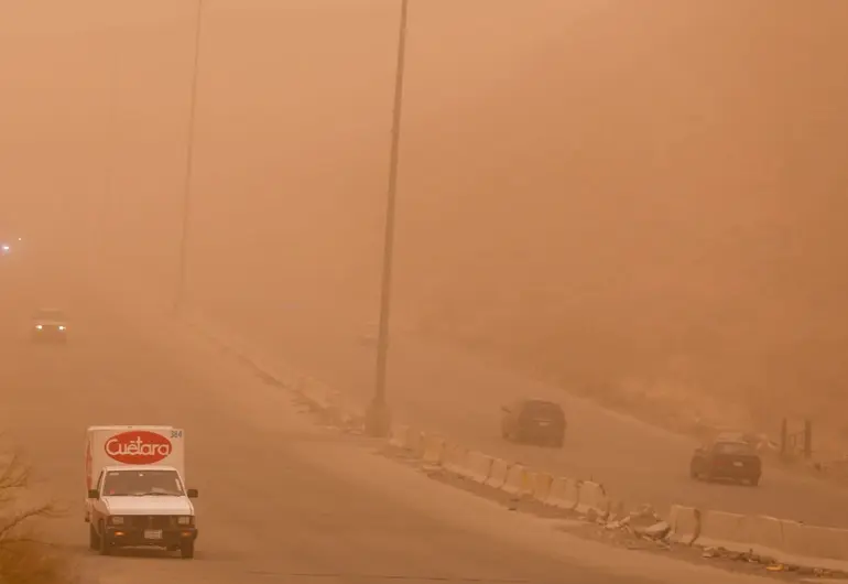 ¿Qué es una tormenta de arena y cuánto dura?