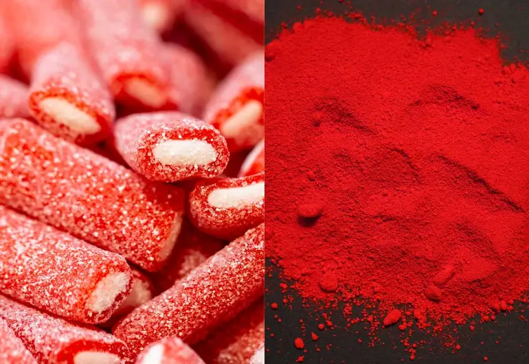¿Qué es el colorante rojo 40 y por qué es dañino para la salud digestiva?