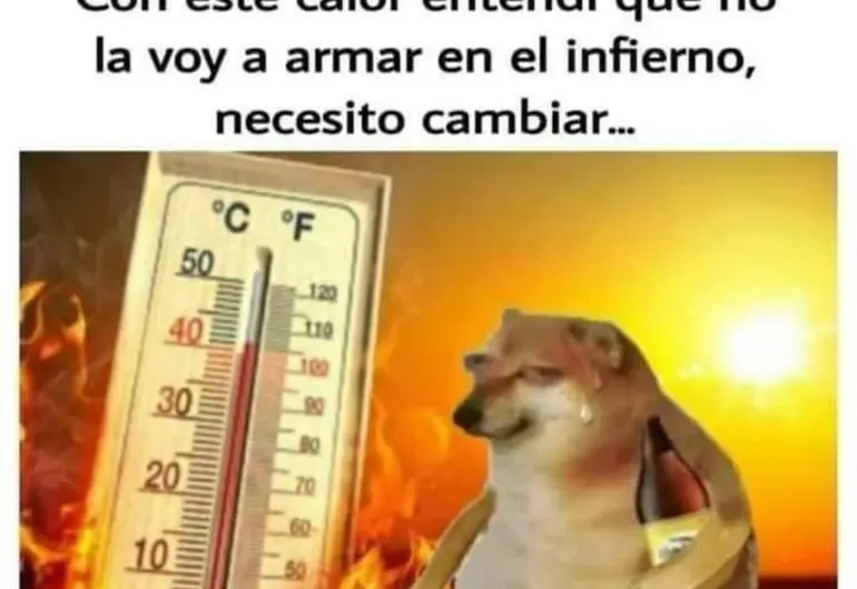 Los mejores memes por el calor en México