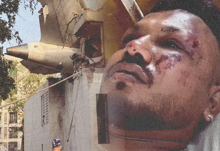 ¿Quién es el único pasajero que salió con vida del vuelo de Air India?