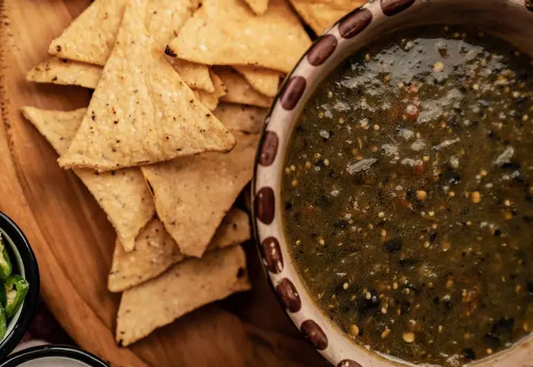 Receta de salsa de habanero tatemado, picosa y fácil de preparar