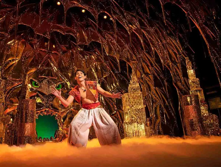 'Aladdín, el musical' celebra 500 funciones con María José como madrina ...