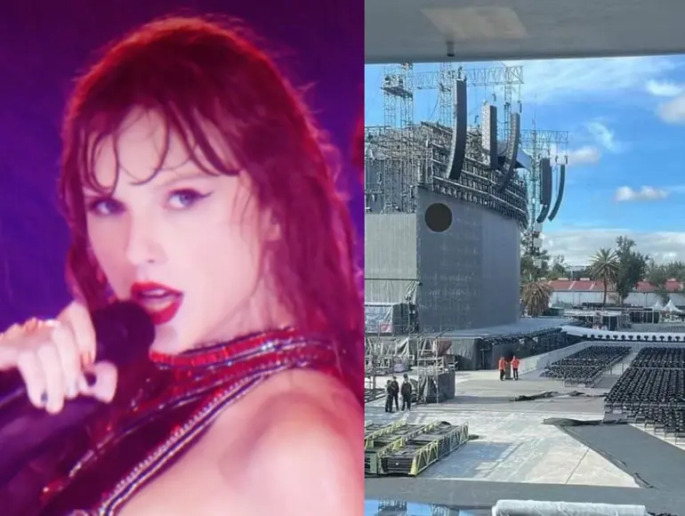 FOTOS: Así es el escenario de The Eras Tour en el Foro Sol que trajo ...