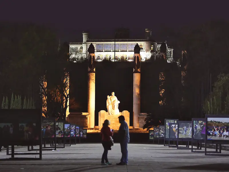 Chapultepec es hoy un bosque nocturno