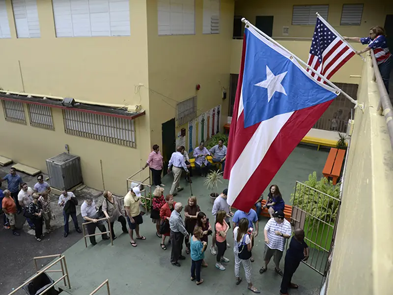 Puerto Rico: Votan ciudadanos en elecciones primarias del Partido ...