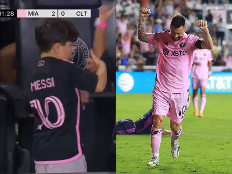 VIDEO El bailecito del hijo de Messi que se volvió viral