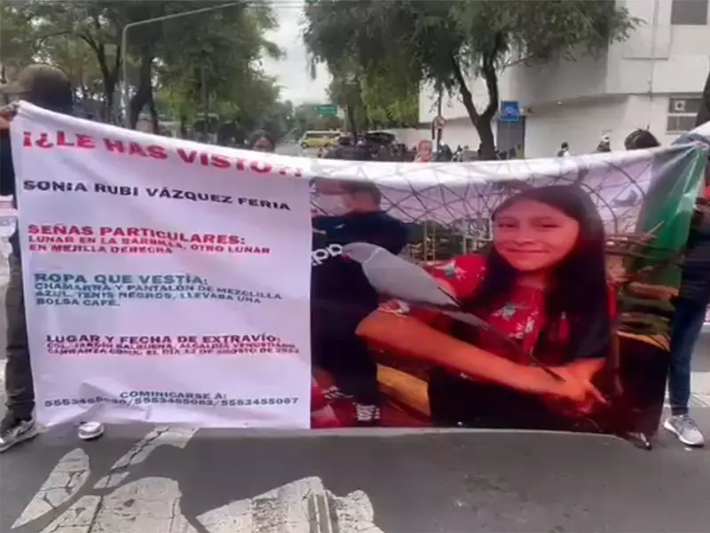 ¿La has visto? Sonia Rubí de 15 años desapareció en Metro Mixhuca CDMX