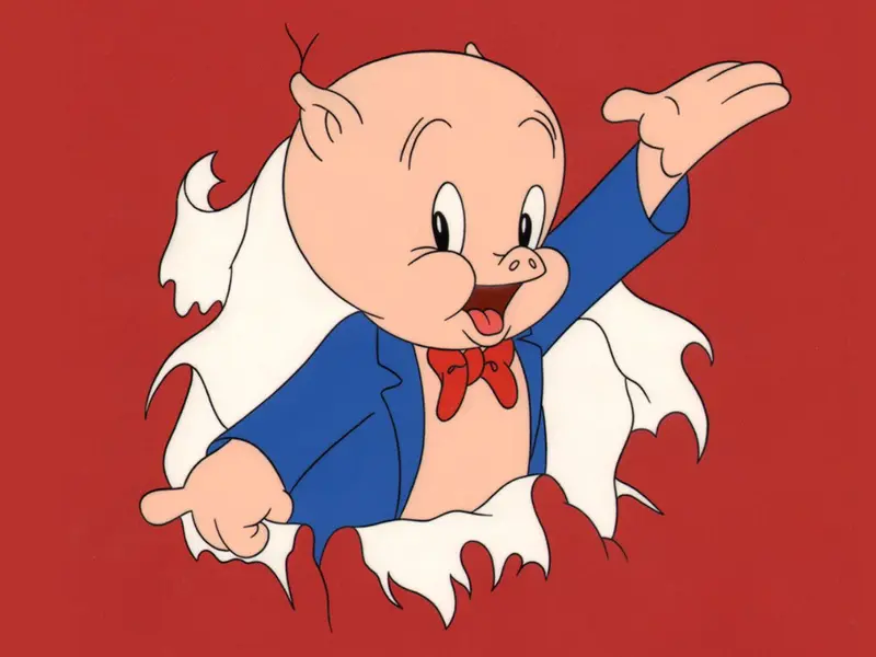 Porky Pig, la historia y origen del cerdito que convirtió su tartamudeo en una fortaleza