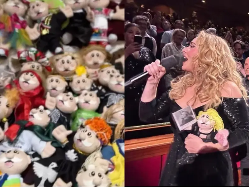 "¡Los amo!": Adele presume a sus muñecos del Dr. Simi y agradece a sus ...