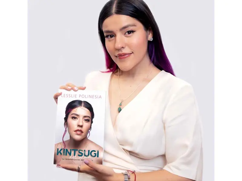 Lesslie Polinesia abraza sus heridas; presenta su nuevo libro: Kintsugi ...