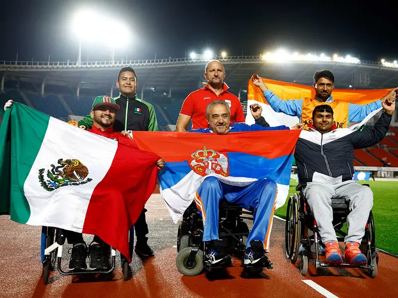 ¡México en el podio! Mario Santana, medalla de plata en Mundial de Para ...