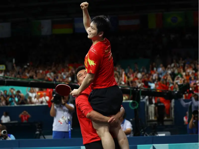 China y un dominio aplastante en el Tenis de mesa, otro oro individual