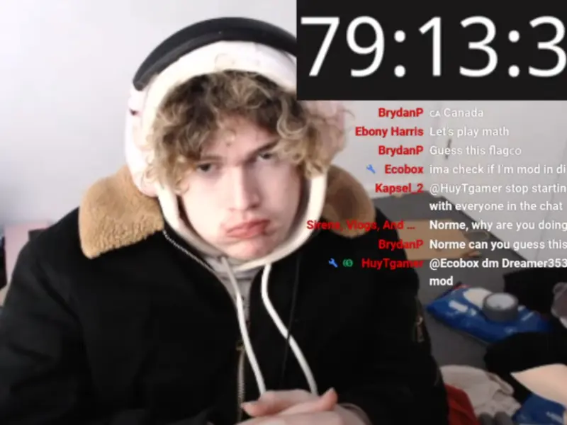 Sujeto rompe récord de no dormir por 11 días; lo transmite en vivo