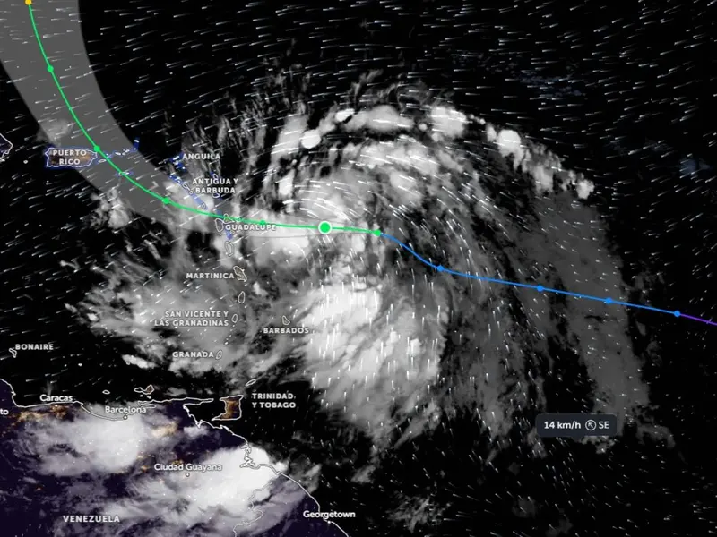 Se forma la tormenta tropical 'Ernesto' en el Atlántico, esta es su ...