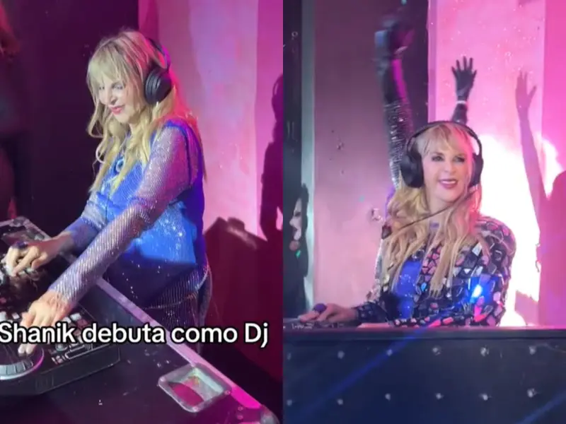 Shanik Berman debuta como DJ en un antro de CDMX