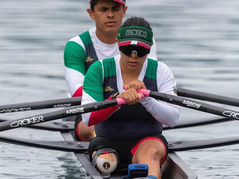Brittany Gutiérrez, primera mujer en representar a México en Para remo