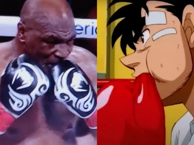Anime explicaría por qué Mike Tyson muerde guantes de box