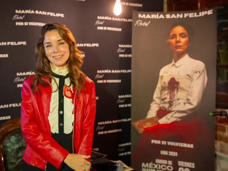 María San Felipe debuta en la CDMX en el teatro Adolfo Prieto