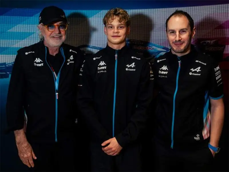 Otro joven a la F1; Paul Aron será reserva en Alpine en 2025