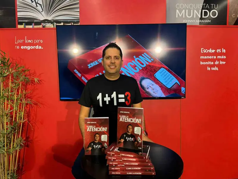 Jorge Serratos presenta su segundo libro en la FIL 2024 y celebra el ...