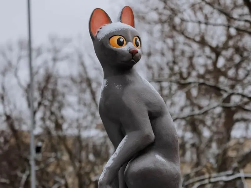 FOTOS: Flow tiene su estatua en Letonia