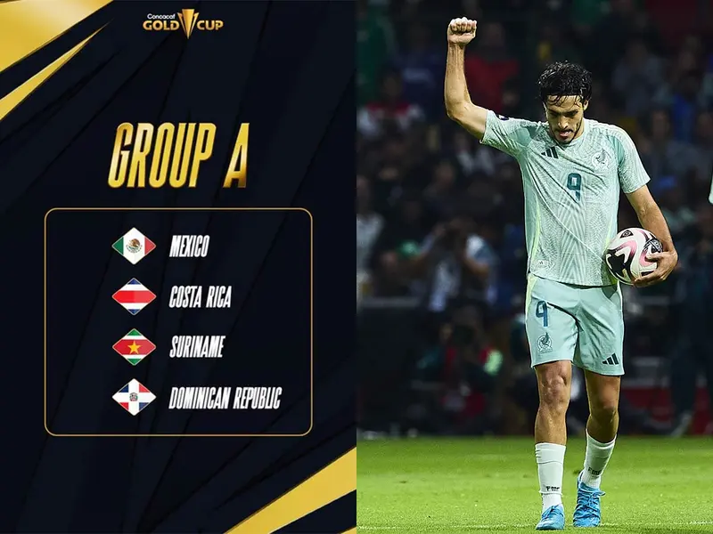 Así quedan los Grupos para la Copa Oro 2025