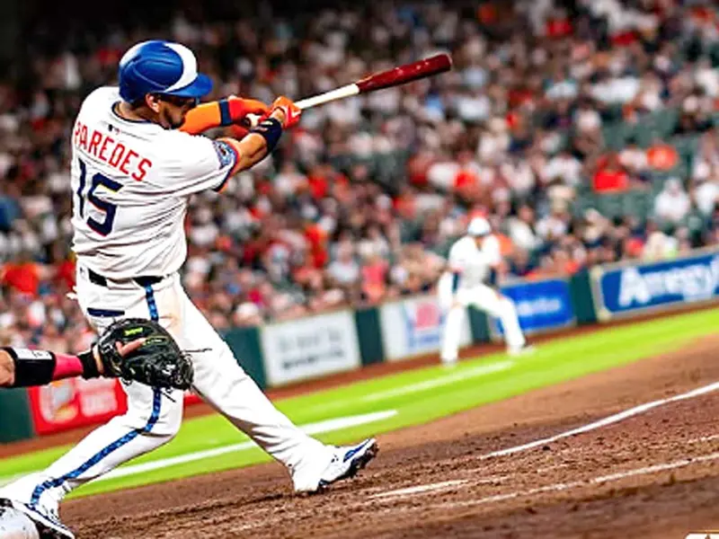 Isaac Paredes vuelve a cumplir por segundo juego consecutivo en Houston