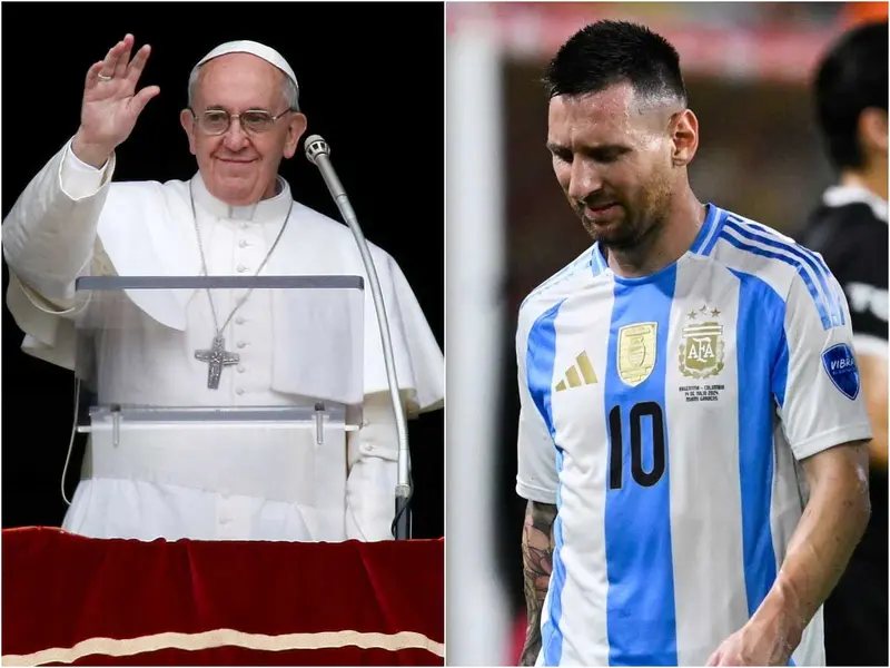 El día que Lionel Messi se conmovió ante el Papa Francisco